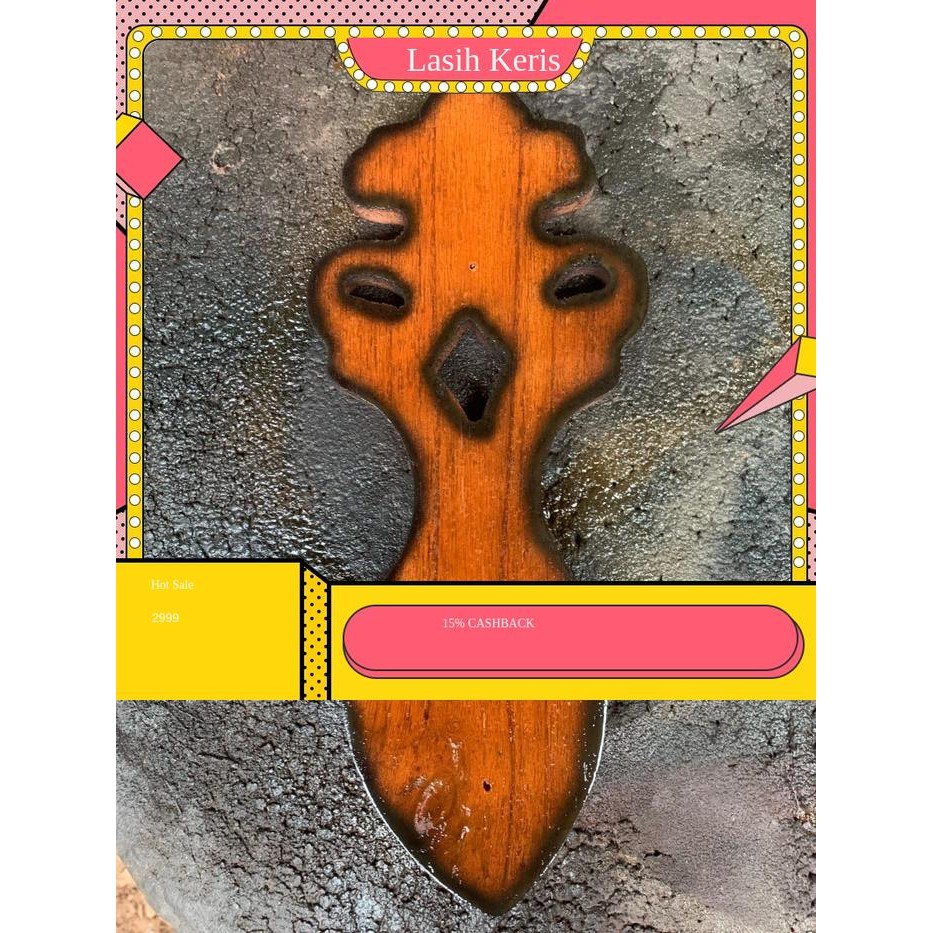 Jual blawong keris isi 1 ukir kontemporer kraton kekinian finishingan ...