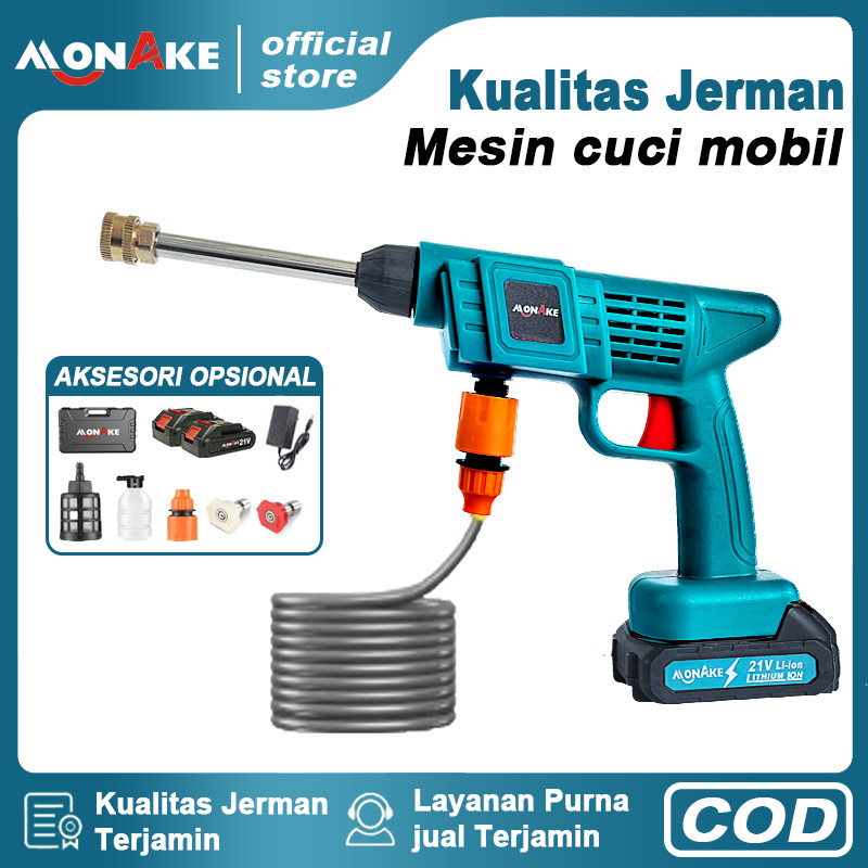 Jual MONAKE German Tool Alat Cuci Mobil Mesin semprotan cuci motor Jet ...