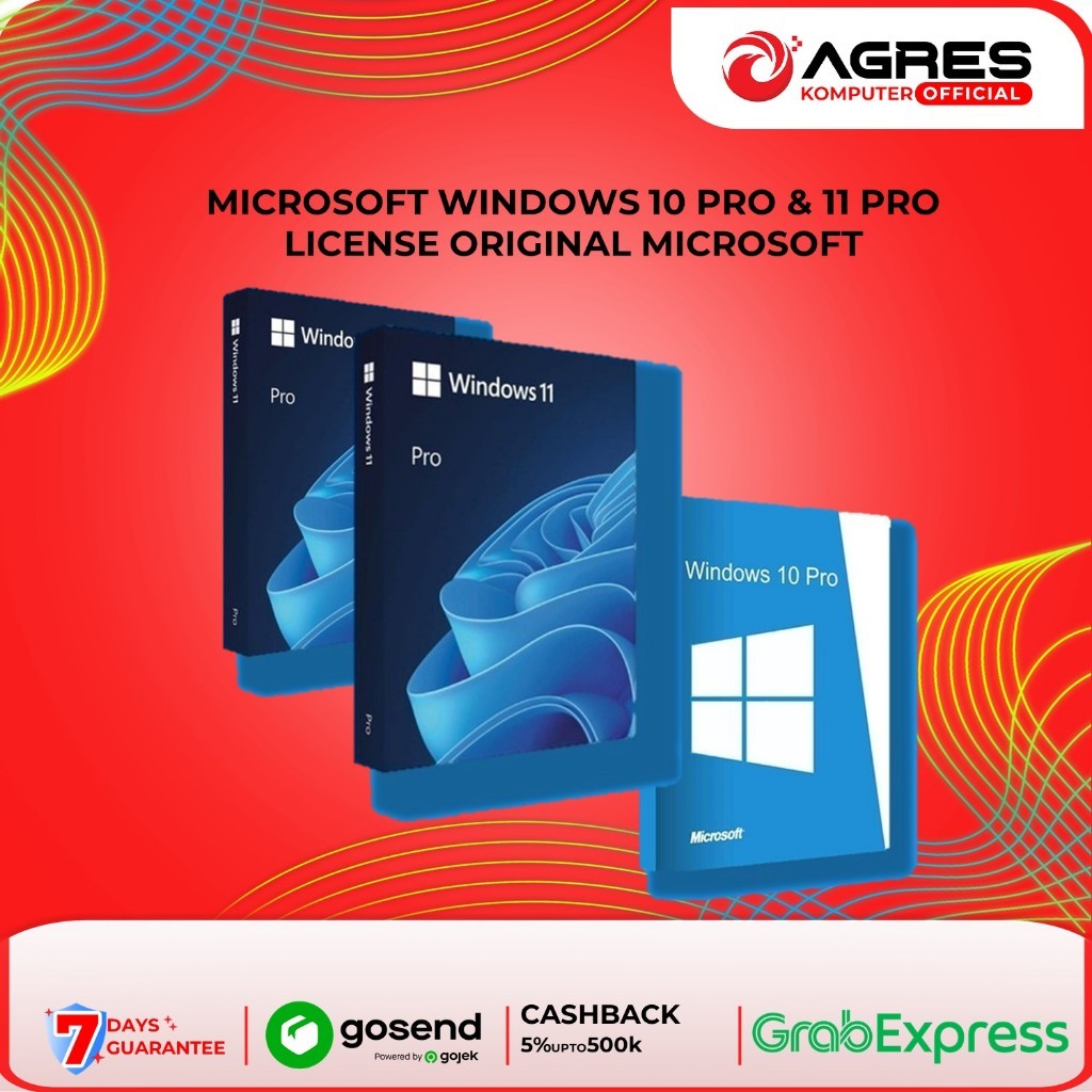 Jual MICROSOFT WINDOWS 10 PRO & 11 PRO LICENSE ORIGINAL MICROSOFT ...