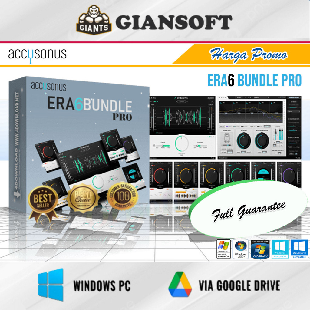 Jual VST Plugins Accusonus ERA 6 Bundle Pro v6.2 + Voice Changer for ...