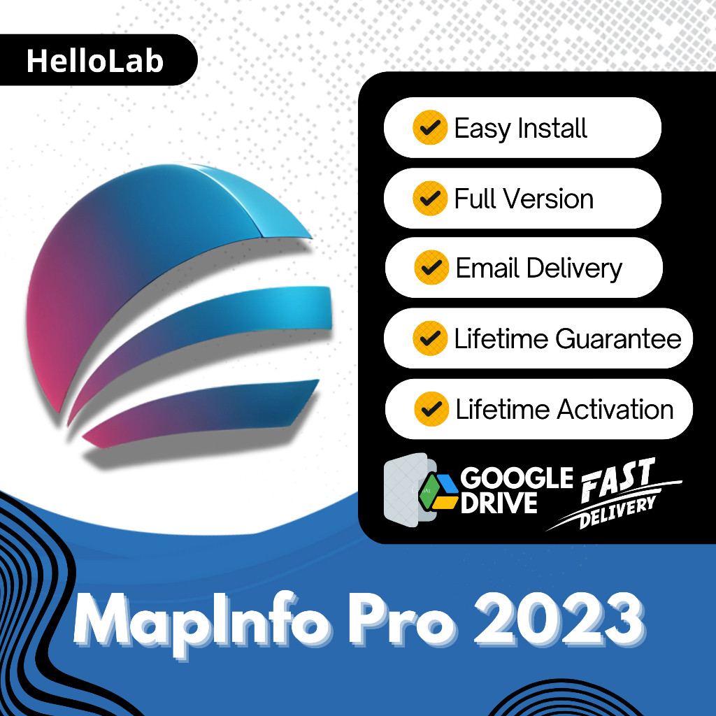 Jual MapInfo Pro v2023 build 142 Full Version | Shopee Indonesia