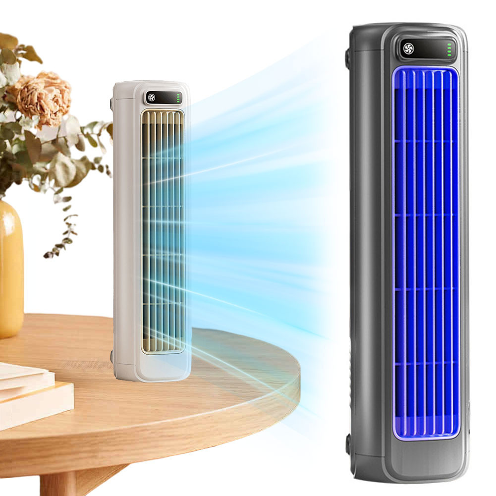 Jual Portable Tower Fan 3 Speeds Personal Fan Quiet Standing Fan ...