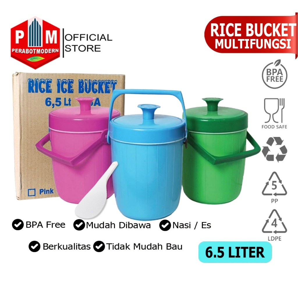 Jual BEST PROMO!!! Termos Es 6.5 LITER / Termos Nasi / Rice buceket ...