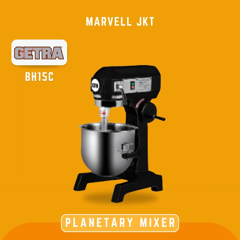 Jual Planetary Mixer Getra BH15C Mixer Roti Kapasitas 15 L | Shopee ...