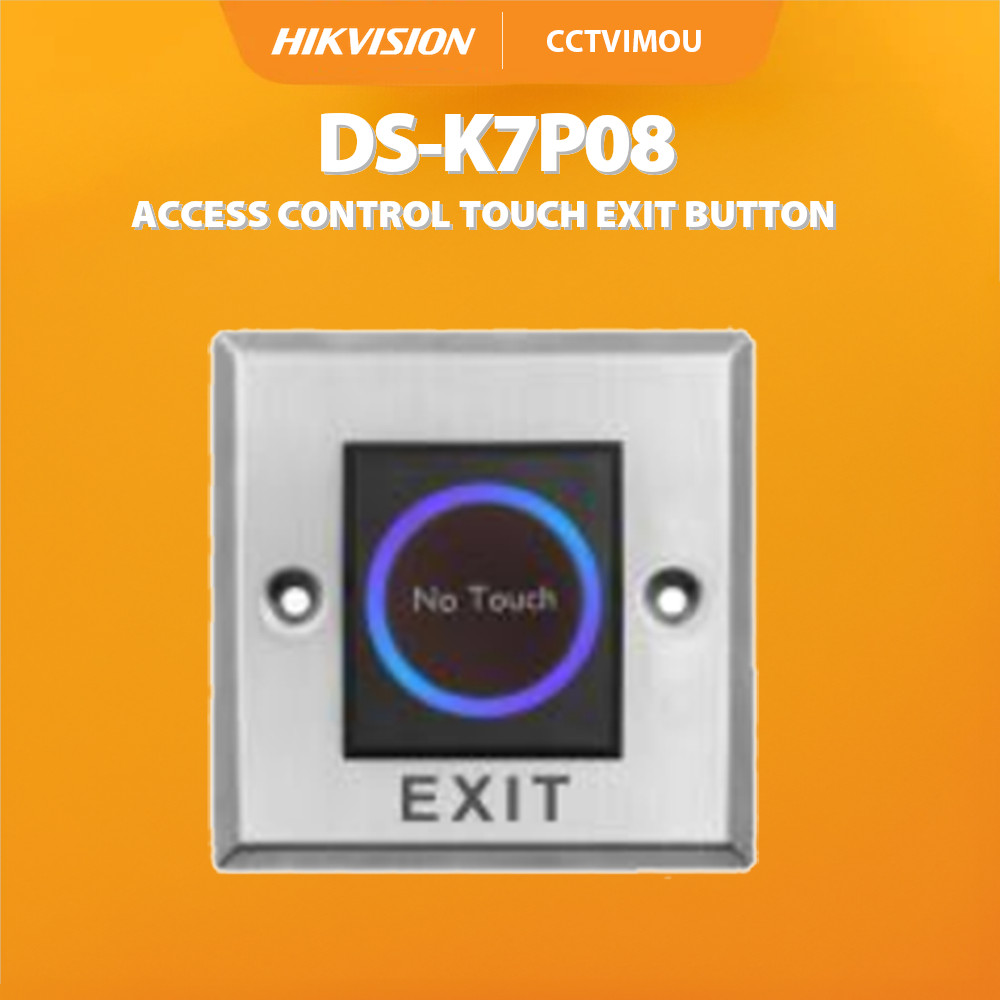 Jual HIKVISION DS-K7P08 ACCESS CONTROL TOUCH EXIT BUTTON | Shopee Indonesia
