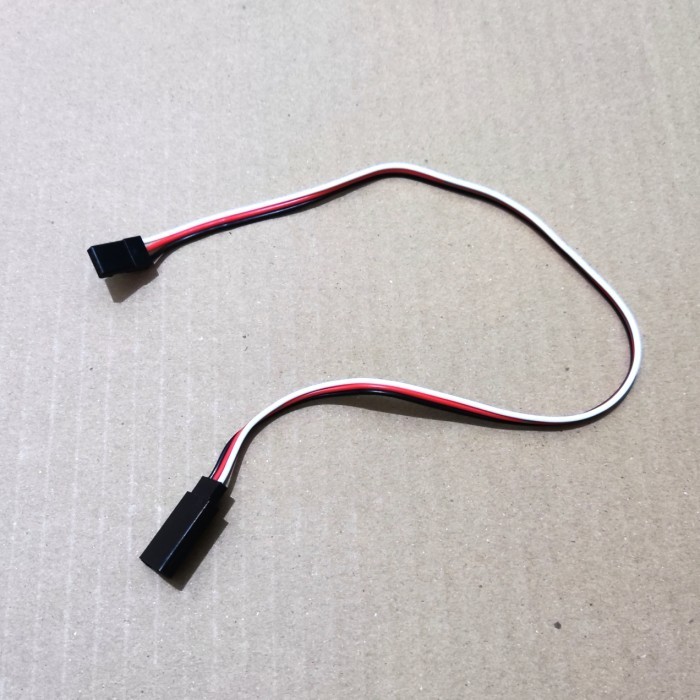 Jual kabel servo extender male female 15cm sambungan konektor servo esc ...