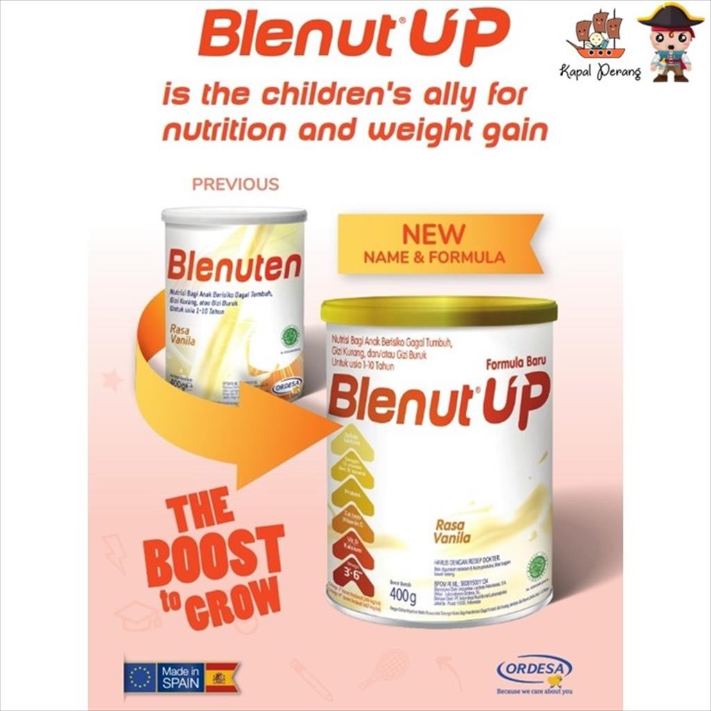 Jual Blenut Up Vanila 400 gram | Shopee Indonesia