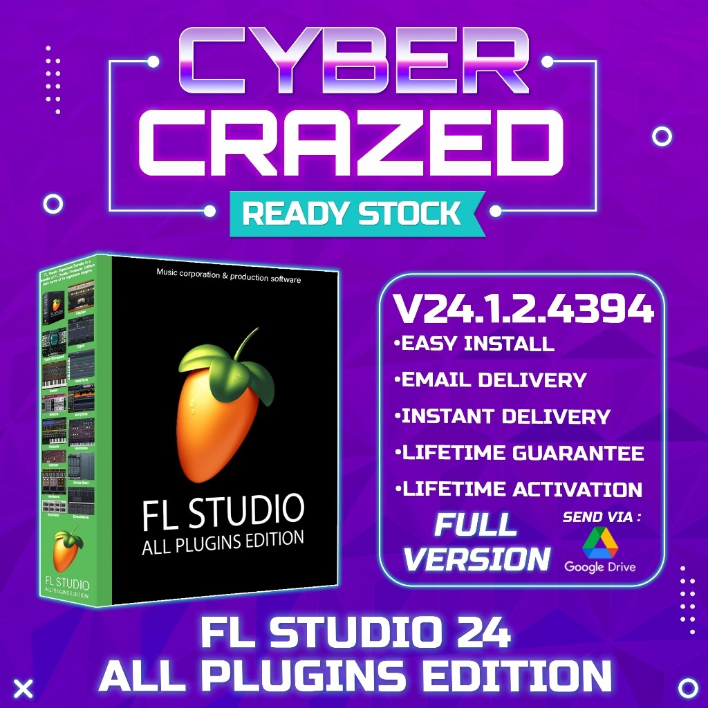 Jual FL Studio 24 All Plugins Edition 2024 v24.1.2.4394 Full Version (Versi Terbaru) | Shopee ...
