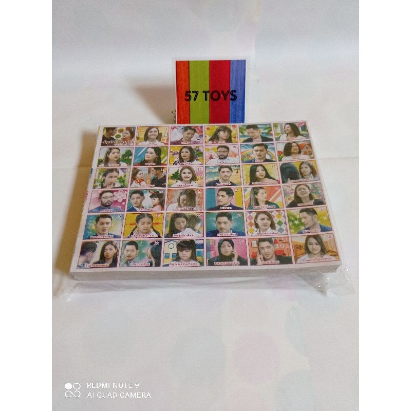 Jual kartu wayang umbul isi 100lembar permainan kertas tempo dulu ...