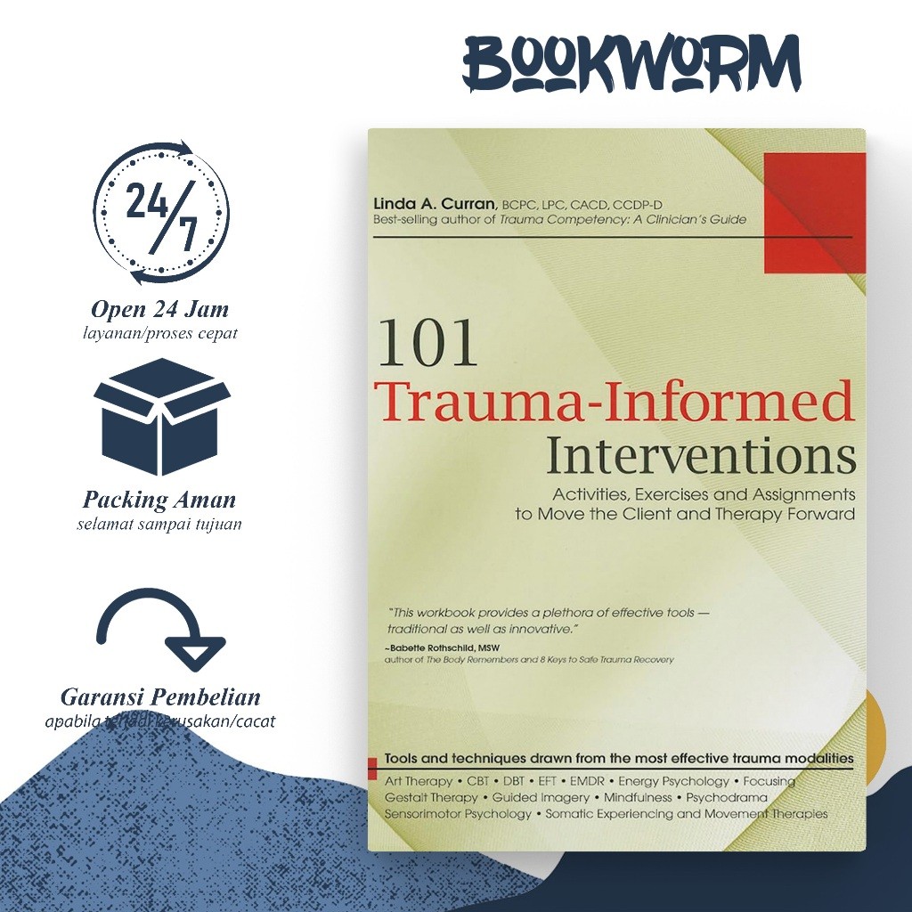 Jual 101 Trauma-Informed Interventions by Linda Curran (English ...