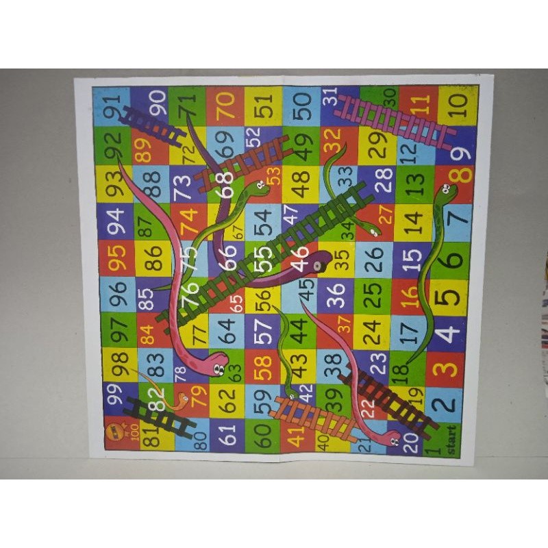 Jual PERMAINAN ULAR TANGGA / LUDO / SNAKE & LADDER BOARD GAME | Shopee Indonesia