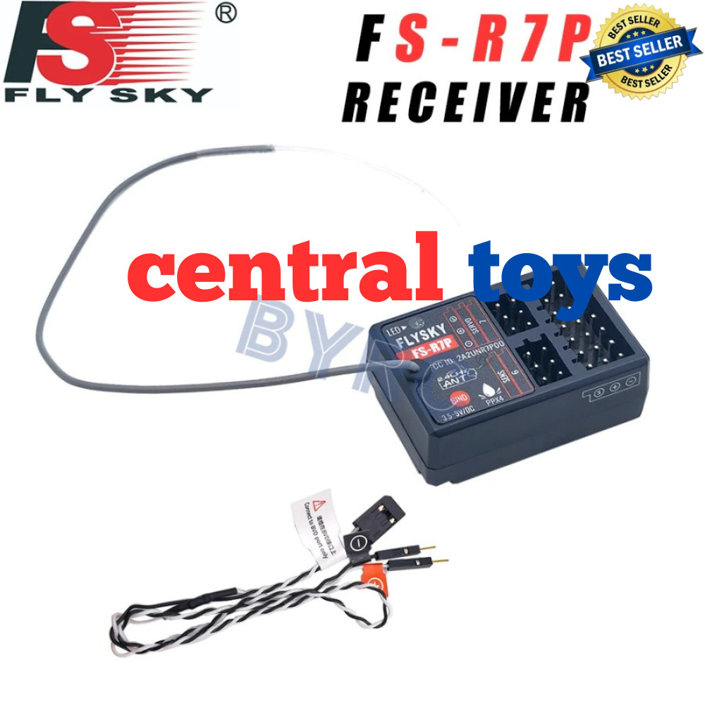 Jual receiver FLYSKY FS-R7P R7P 7CH for FS-G7P FS-MG41 FS-MG4 FS-ST8 | Shopee Indonesia