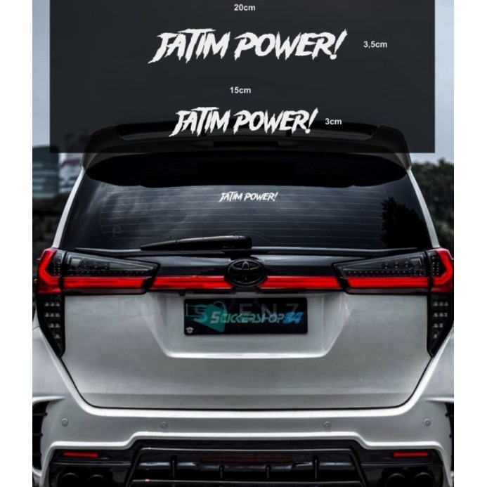 Jual stiker jatim power | Shopee Indonesia