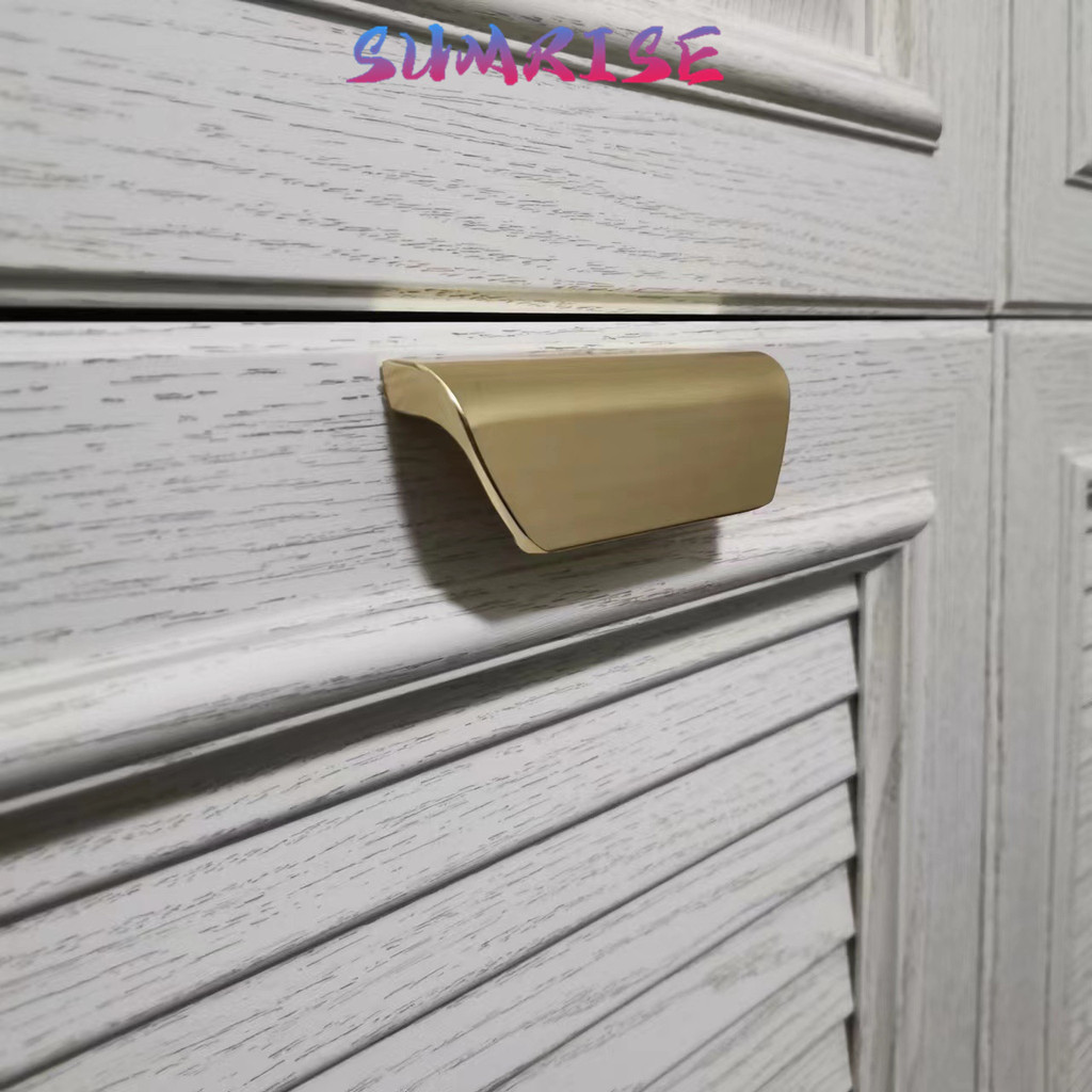 Jual Lengkung Circular Pull Laci Handle Emas Gold Tarikan Laci Handle ...