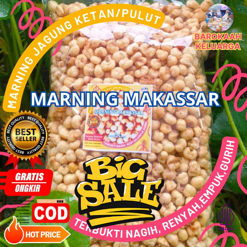 Jual 1 KILO KG MAKARONI MARNING JAGUNG SULTAN/ JAJAN JAGUNG MARNING ...