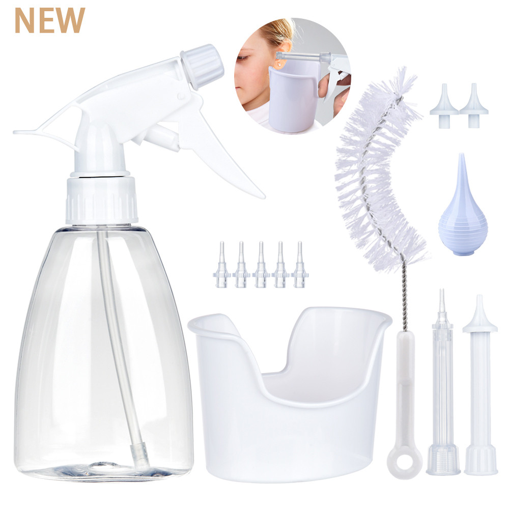 Jual PREORDER Ear Wax Removal Tool 300ml Ear Irrigation Washer Bottle ...