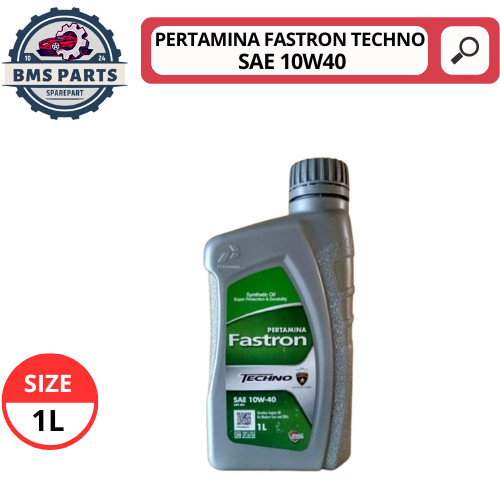 Jual OLI MESIN PERTAMINA FASTRON TECHNO SAE 10W-40 1L OLI API SN / OLI ...
