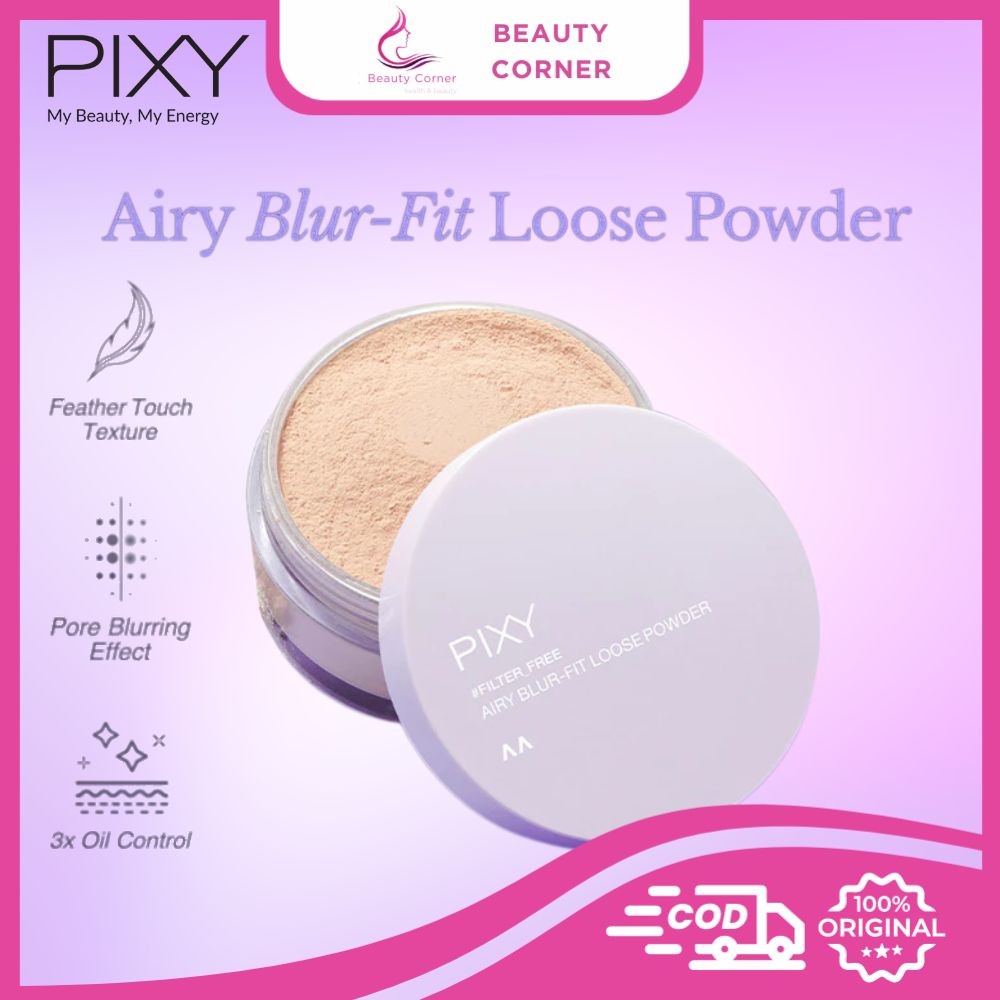 Jual Pixy Airy Blur-Fit Loose Powder | Shopee Indonesia