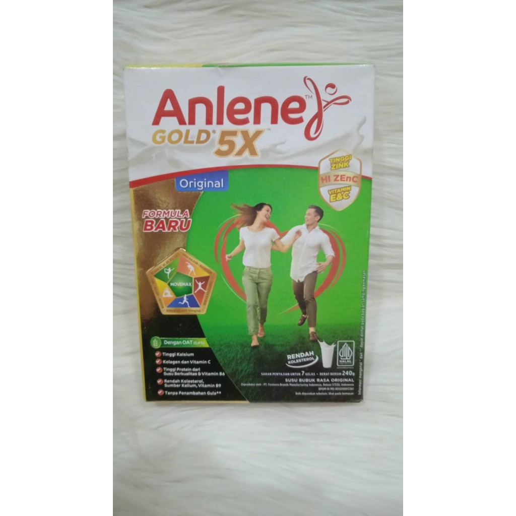Jual Anlene Gold 5X Original Rendah Kolesterol - 240gr | Shopee Indonesia