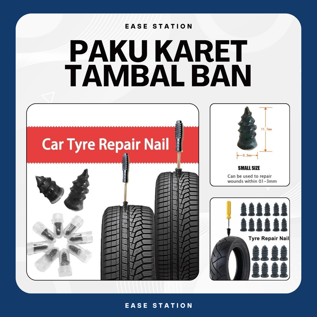 Jual BAUT PENAMBAL BAN BOCOR SKRUP KARET TAMBAL BAN TUBLES KARET REPAIR ...