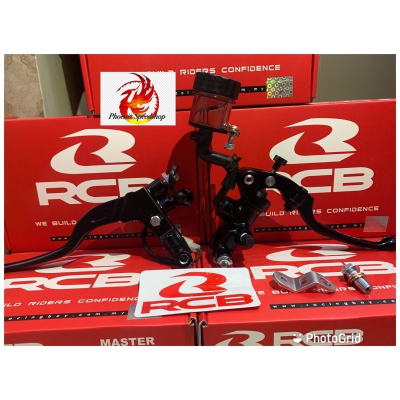 Jual Paket Master Rem Kanan Kiri RCB Radial S1 14mm dan Kopling RCB E2 Hitam, Merah, Emas ...