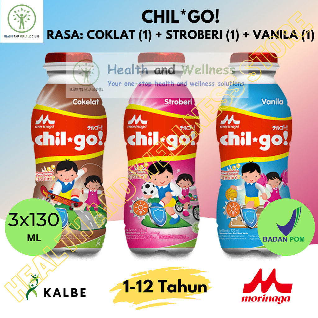 Jual Morinaga Chil Go Uht 130 Ml 3 Tiga Botol Coklat Stroberi Vanila Chil*Go Susu Cair | Shopee ...
