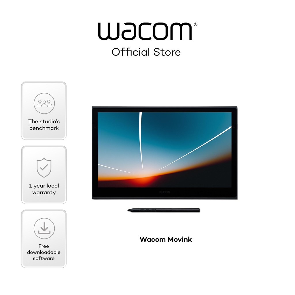 Jual Wacom Movink 13 DTH135K0A - OLED Graphic Drawing Display Tablet | Shopee Indonesia