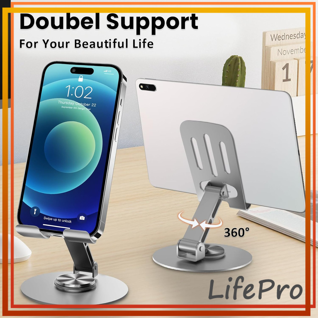 Jual Desktop Stand Flull Metal Holder Phone Holder Stand Besi Tablet ...