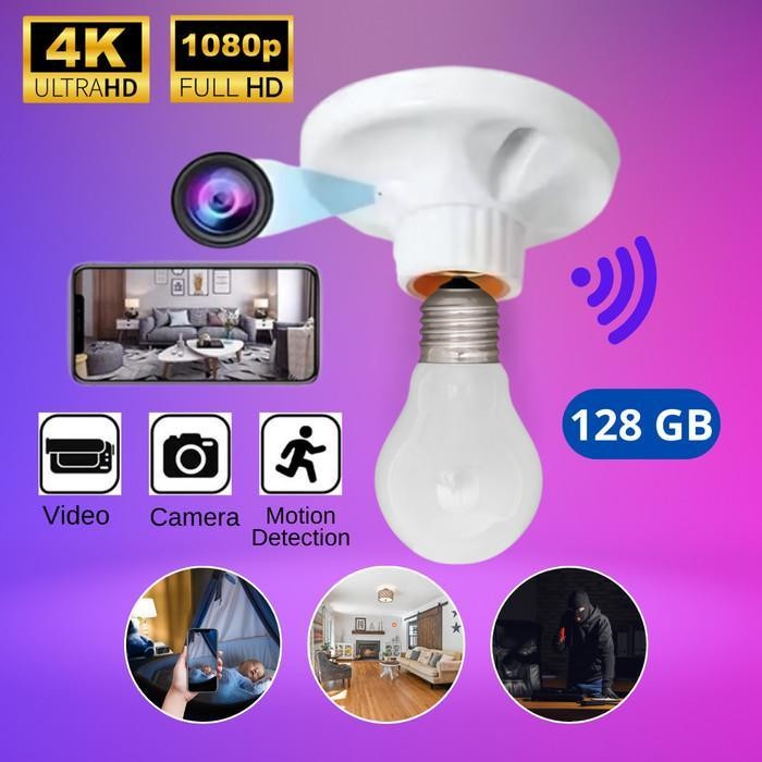 Jual Teknobi Spy Camera Cctv Mini Socket Wireless Fitting Lampu Teknobi ...