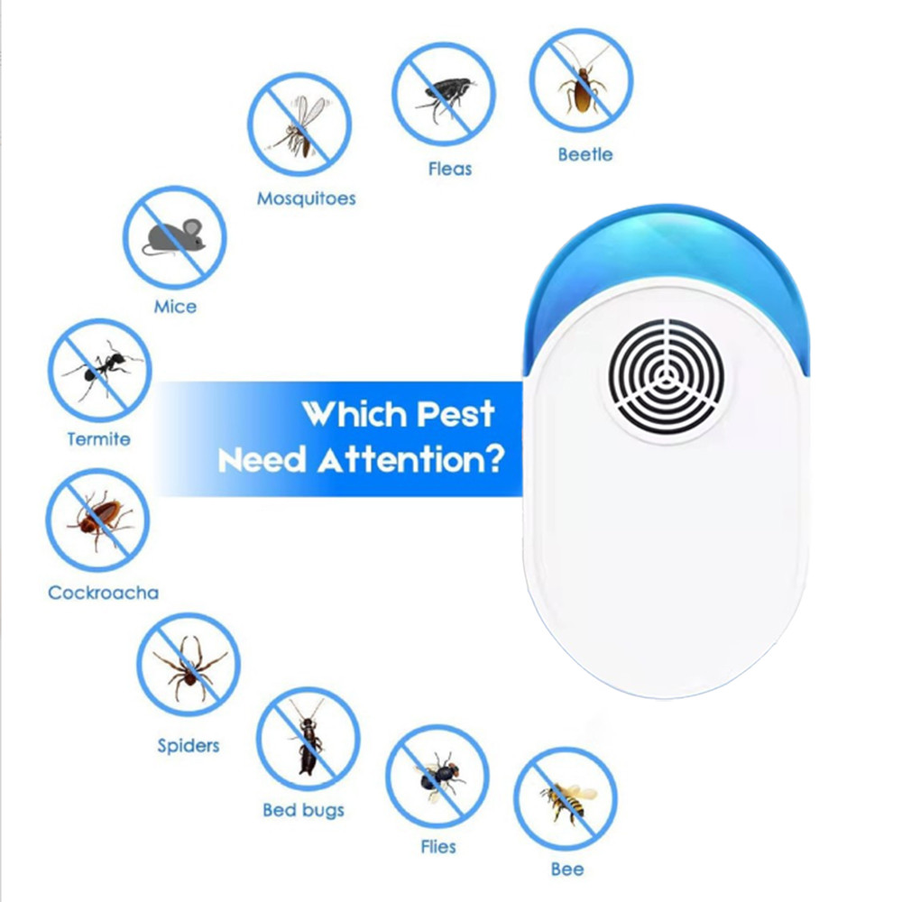 Jual Ultrasonic Pest Repeller Electronic Mouse Repeller Mosquito ...