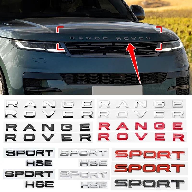 Jual 3D Car Front Hood Range Rover Emblem Logo Stickers For Bonnet ...