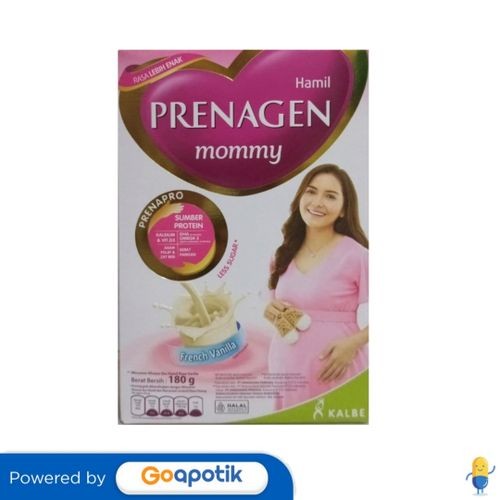 Jual Prenagen Mommy Susu Ibu Hamil Rasa French Vanilla 180 Gram Box ...