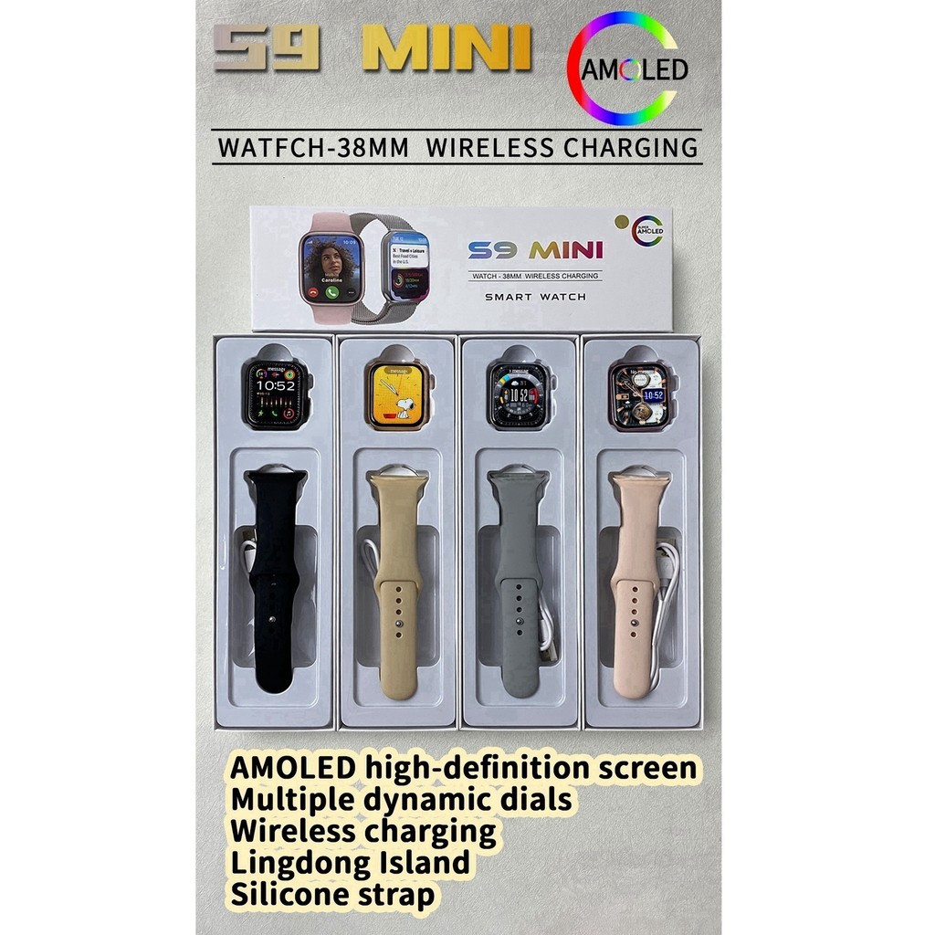 Jual Smartwatch S9 MINI SIZE 38MM | TAHAN AIR IP68 | Kompatibel untuk ...