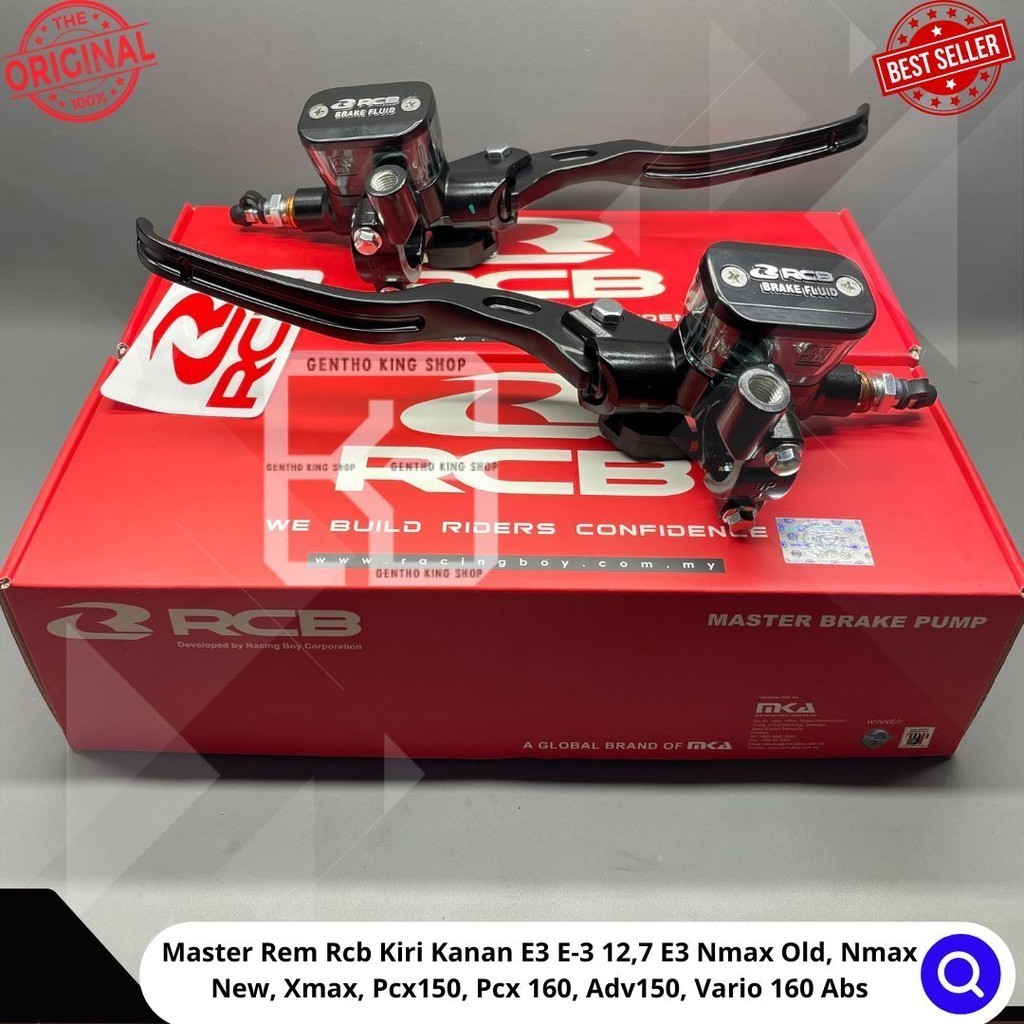 Jual Master Rem Rcb Kiri Kanan E3 E-3 Kotak 12,7 Nmax Old, Nmax New, Xmax, Pcx150, Pcx 160 ...