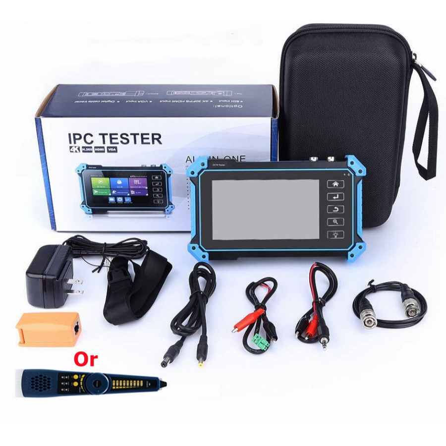 Jual CCTV Tester Monitor 4K Test Poe Camera HDMI VGA Input AHD CVI TVI ...