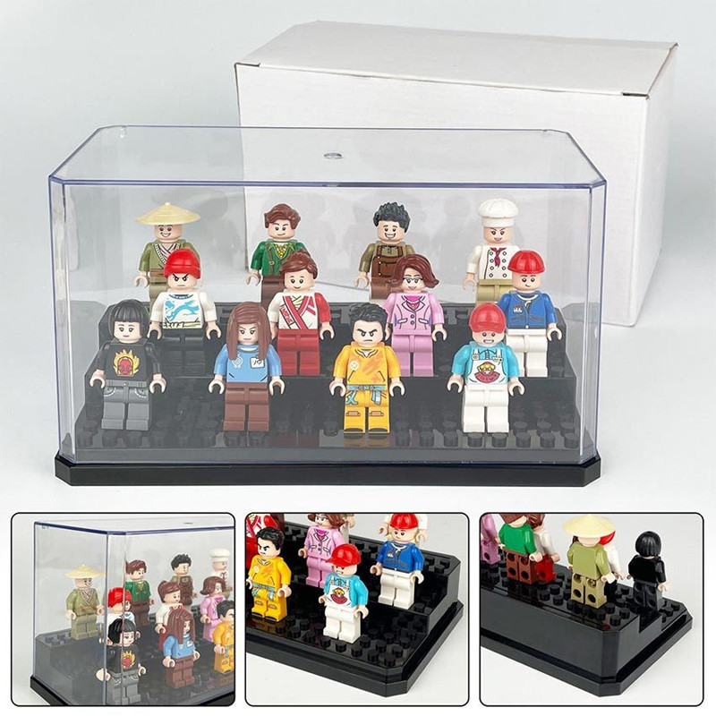 Jual Lego Minifigure Display Acrylic Kotak Acrylic Tatakan Base Plate ...