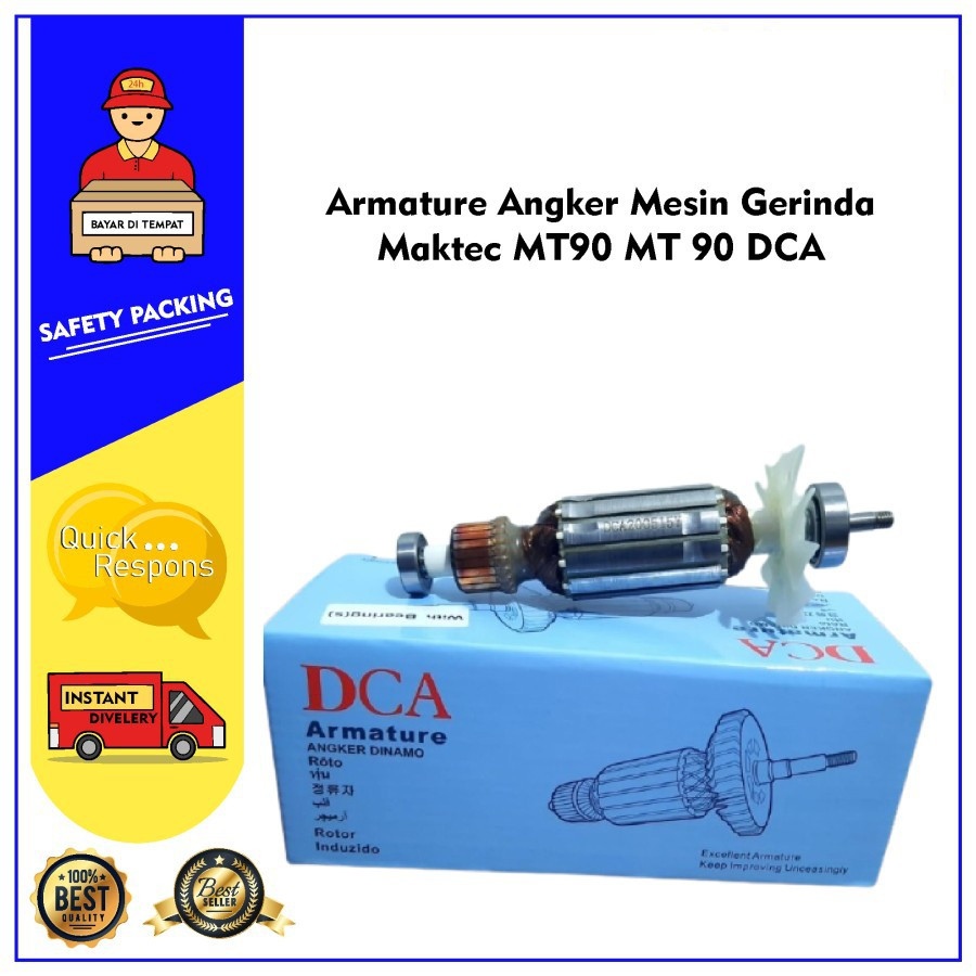 Jual MT90 MT91A Armature Angker Mesin Disc Grinder Gerinda Gurinda ...