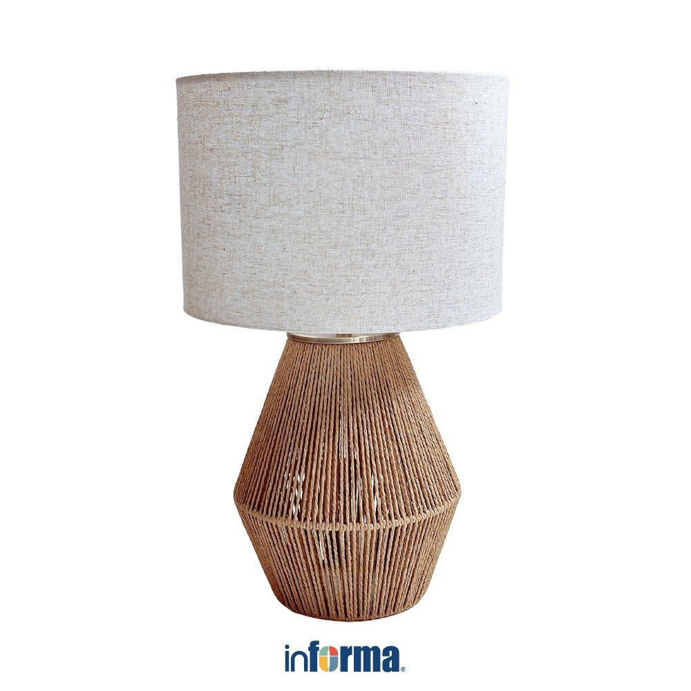 Jual Informa Savannah Lampu Meja -Cokelat Natural Decorative Table Lamp ...