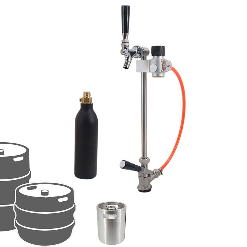 Jual Beer Mini Keg & Commercial Keg Dispensing Kit CO2 Picnic Tapping ...