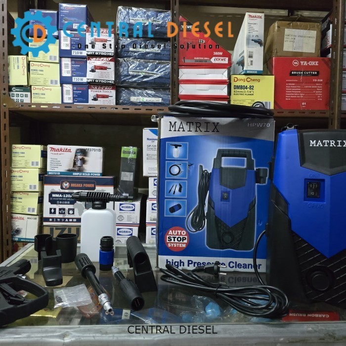 Jual Jet cleaner/ High pressure cleaner/ Mesin steam mobil Matrix HPW ...