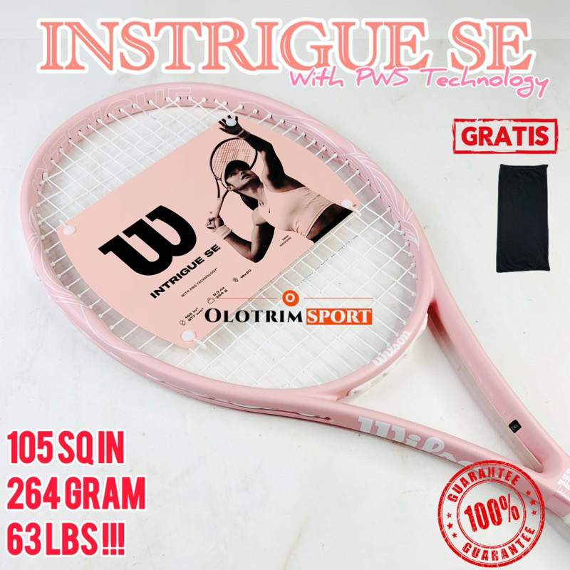 Jual Raket Tenis WILSON INTRIGUE SE Tennis 100% ORIGINAL WILSON ...