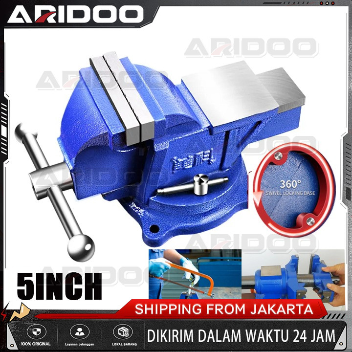 Jual Catok Clamp 5'' / catok paron / Ragum Klem / Catok Meja / Bench ...