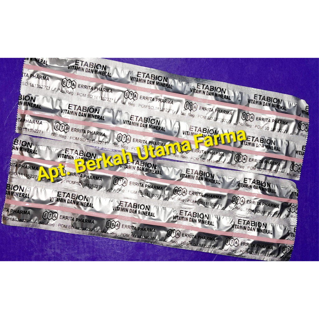 Jual Etabion Strip Isi 10 Tablet | Shopee Indonesia
