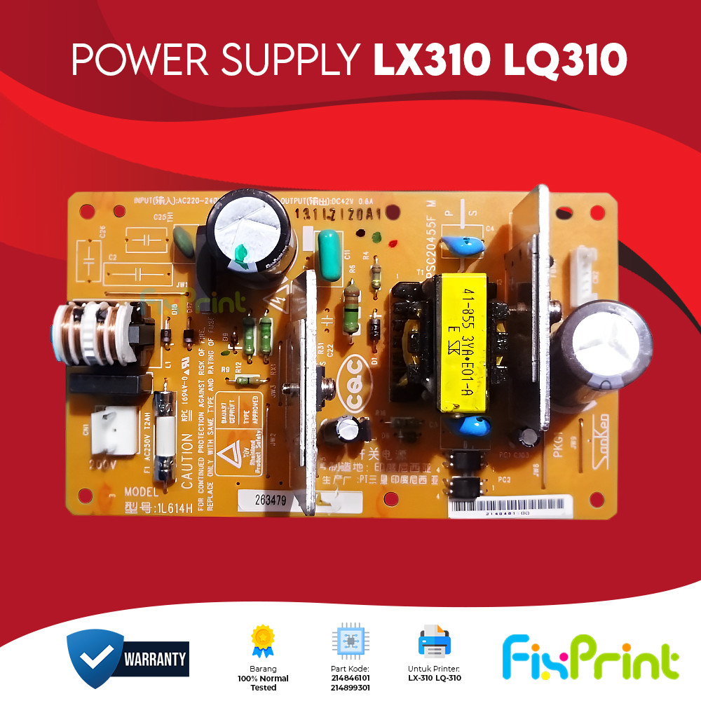 Jual Power Supply Adaptor Printer Epson LX-310 LX310 LX 310 LQ310 LQ ...
