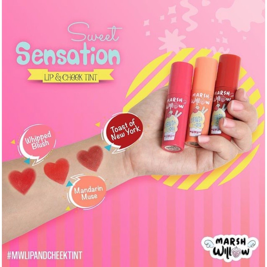 Jual ️Domestika ️ Marshwillow Sweet Sensation LiP & Cheek Tint by ...