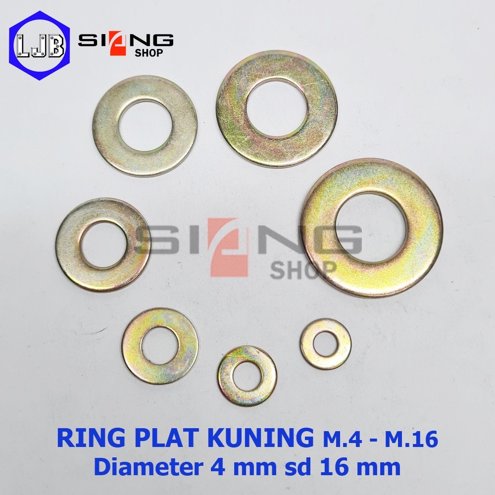 Jual Ring Plat Kuning M4 sd M16 | Shopee Indonesia