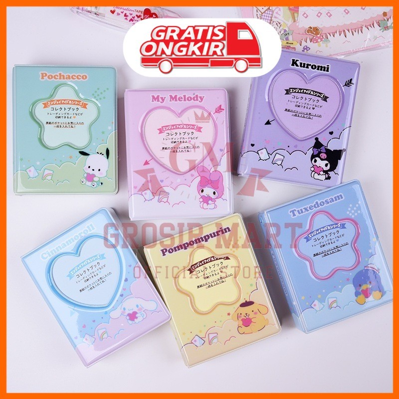 Jual 40 Slot Kolbuk Album Sanrio Kpop Korea Photo Album Card Mini ...
