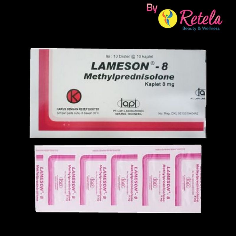 Jual LAMESON 8MG 1 STRIP 10 TABLET | Shopee Indonesia