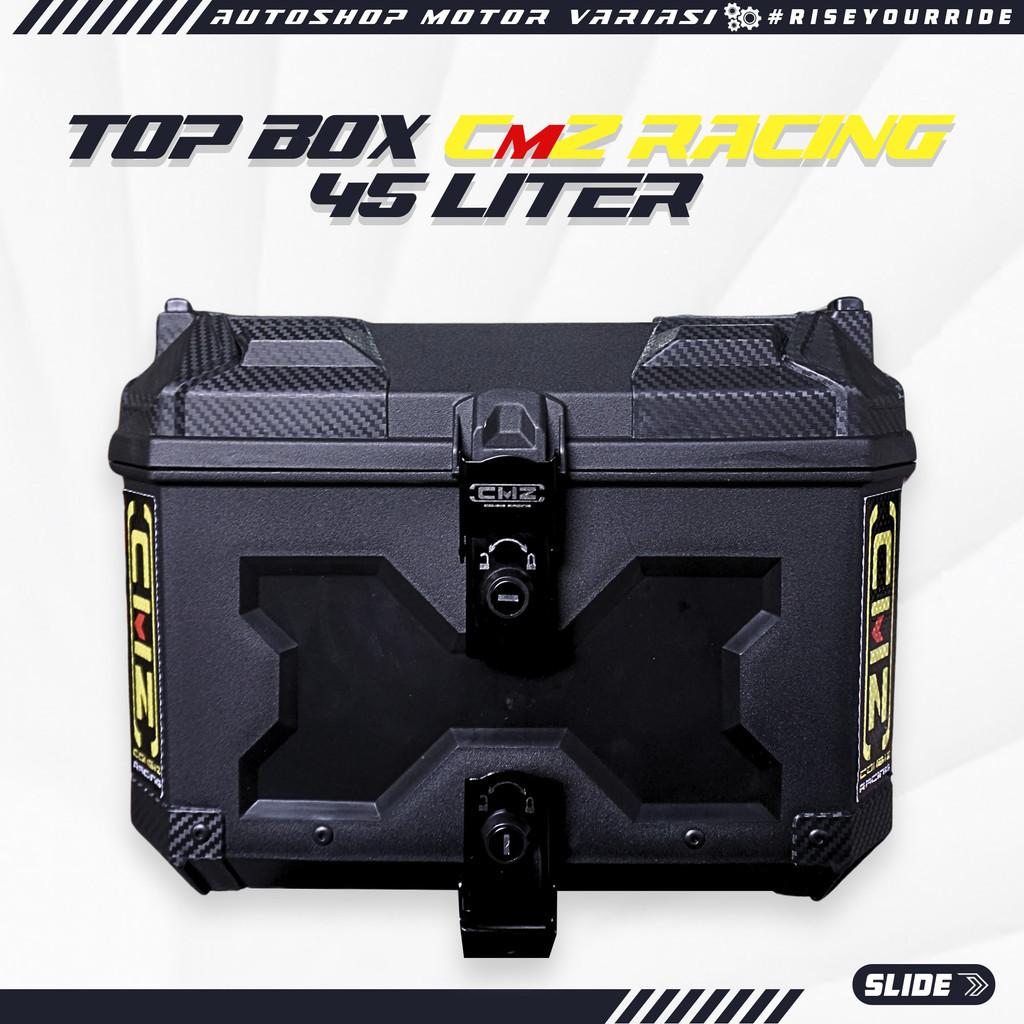 Jual BOX Motor Box Bagasi Barang Turing Top Box 45L Multifungsional ...