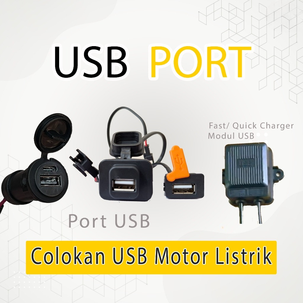 Jual USB Port charging Motor Listrik | Shopee Indonesia